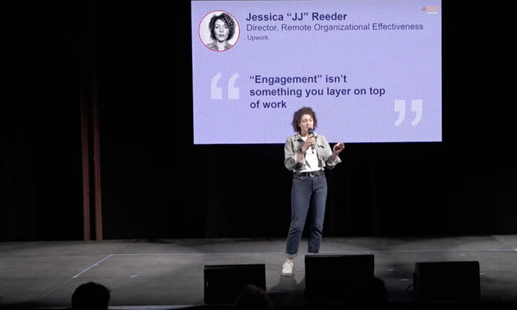 Culture and engagement ARE strategy. – "JJ: Jessica Reeder